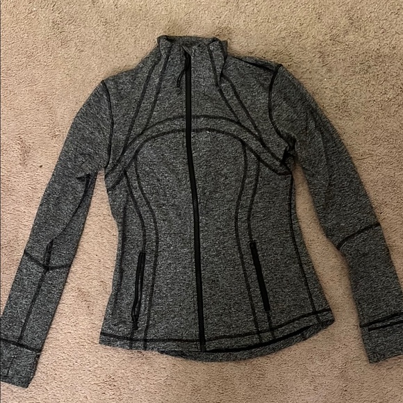 lululemon athletica | Jackets & Coats | Lululemon Gray Zipup Jacket ...